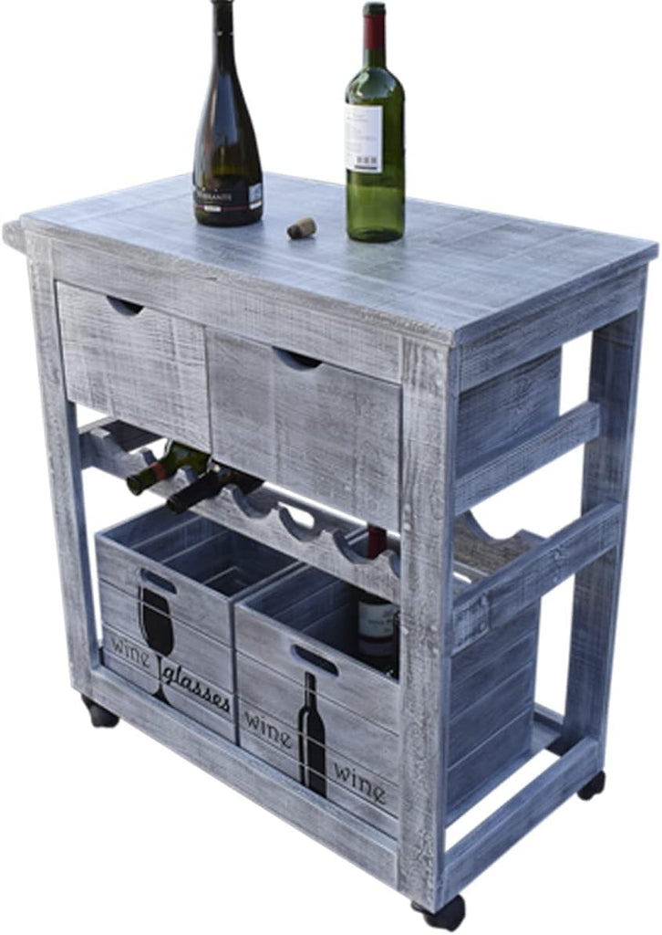 Carrito de Servicio Vintage, carro cava, carro para bar – Hogare