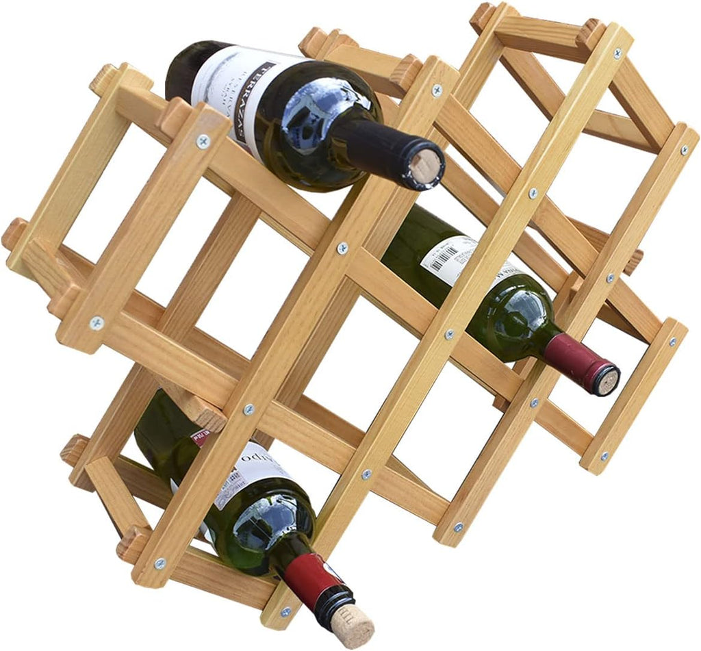 Cava de Madera para 10 Botellas – Hogare