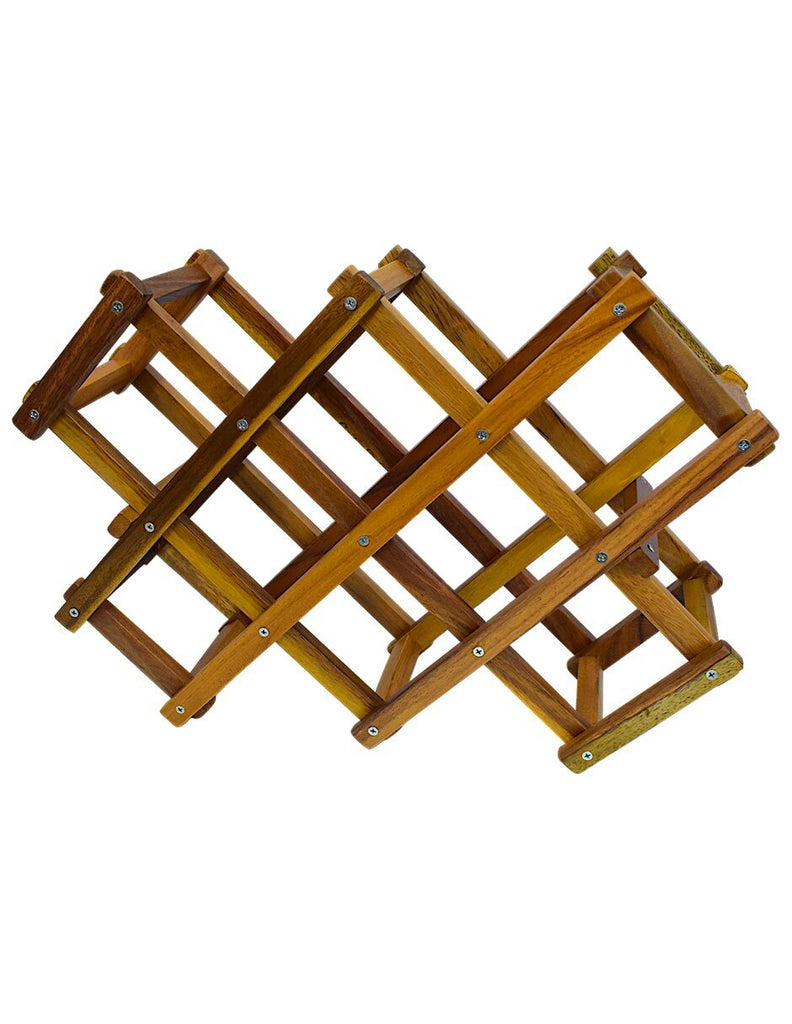 Cava de Madera para 10 Botellas de Parota – Hogare
