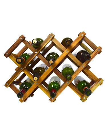 Cava de Madera para 10 Botellas de Parota – Hogare